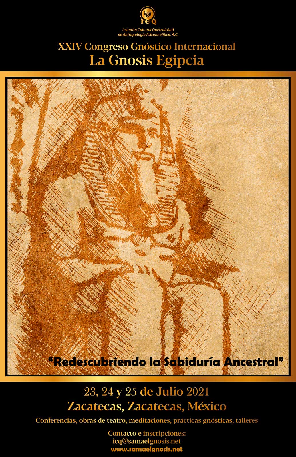 Lugar Sede. La Sabiduría Egipcia. XXIV Congreso Gnóstico Internacional ...