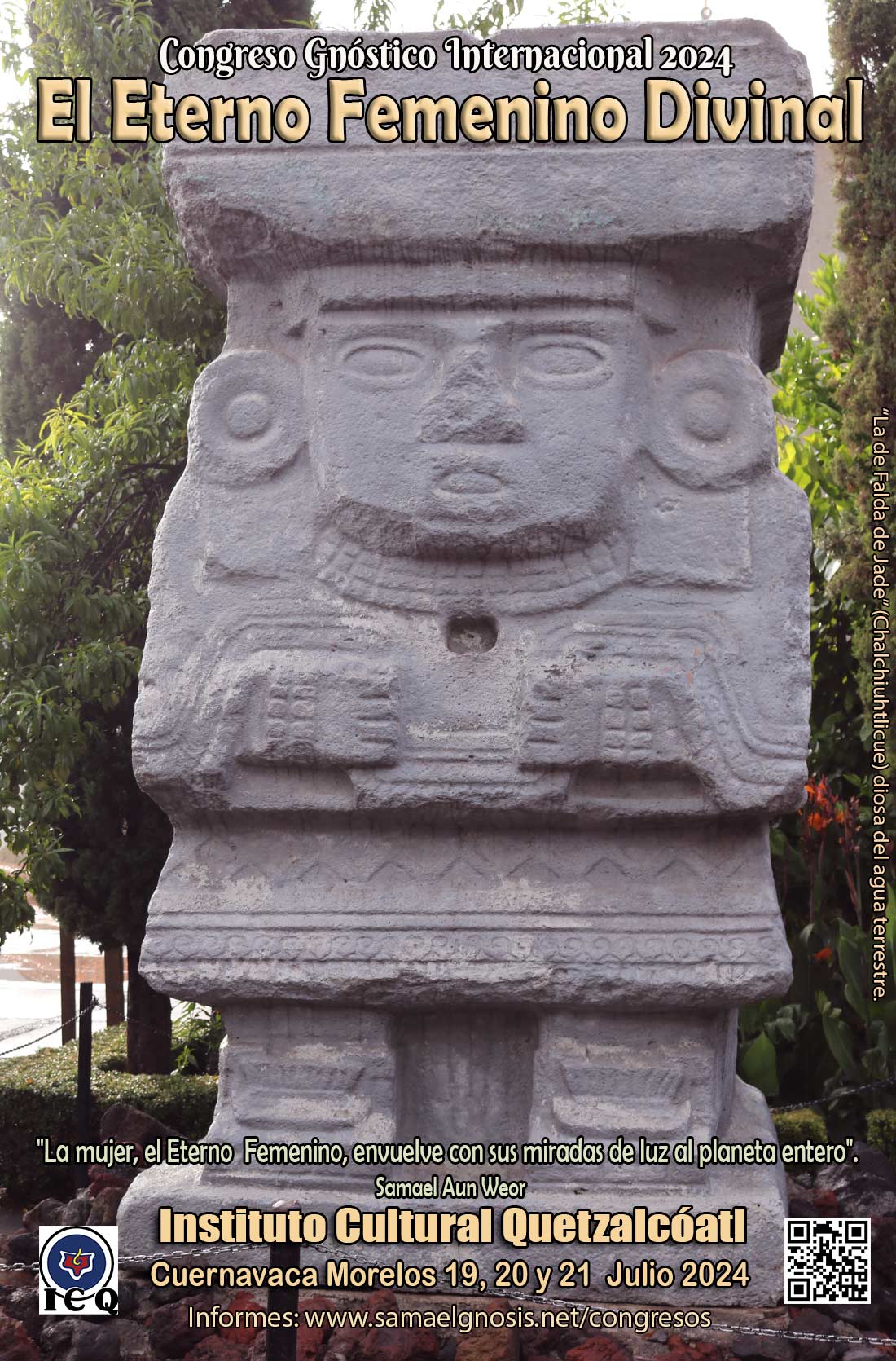 Poster promocional. Cuernavaca Morelos México. Congreso Gnostico ...