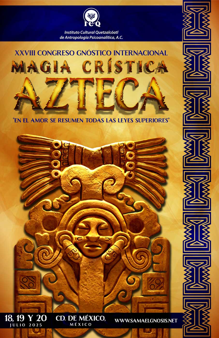 Poster promocional. Ciudad de México, México. Congreso Gnostico ...